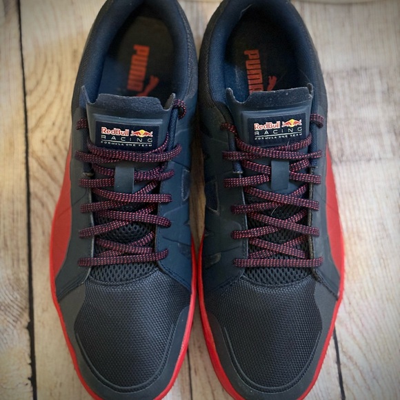 Puma | Shoes | Mens Puma Red Bull Racing Sneakers In Red And Black ...